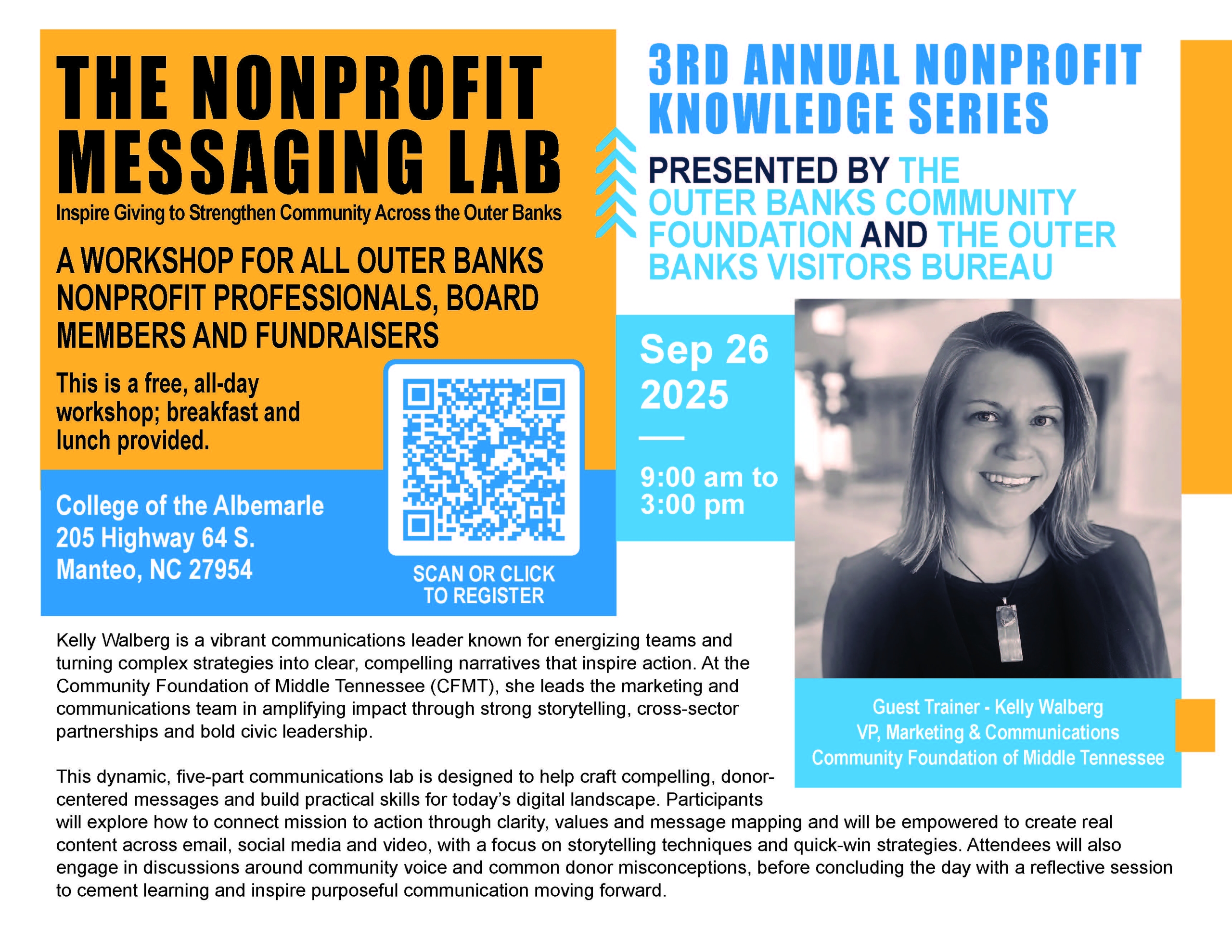 2025_KnowledgeSeries-flyer_KellyWalberg - Outer Banks Community Foundation