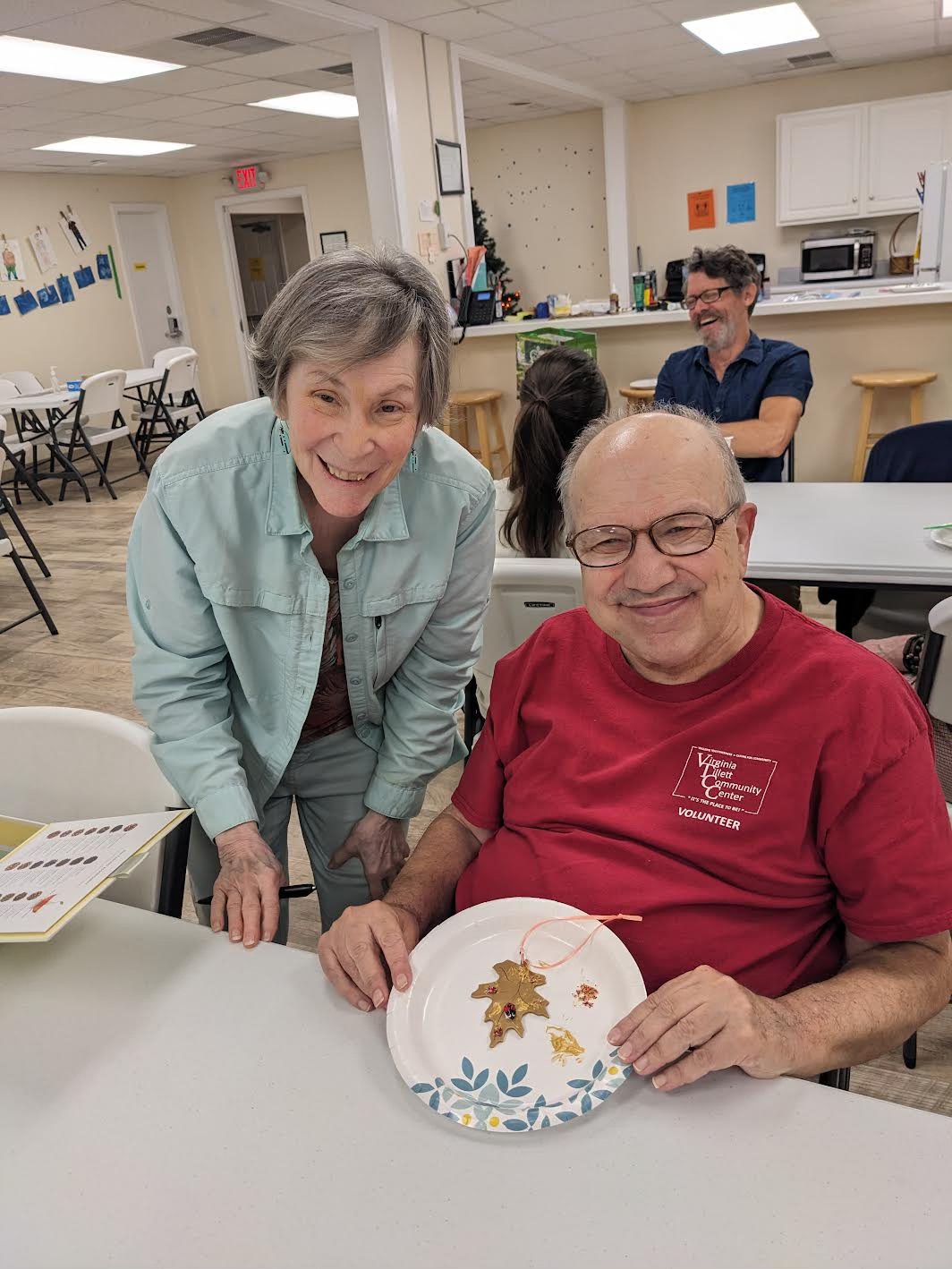 Power Of Art Program teacher and facilitator Barbara Hanft and a Power ...